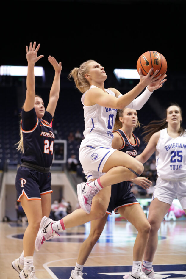 No. 2 BYU sprints past Pepperdine, 104-53 | News, Sports, Jobs - Daily ...